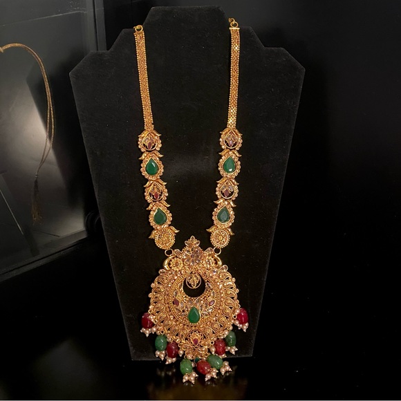 Salwar Kameez | Jewelry | Indian Pakistani Gold Necklace Set | Poshmark